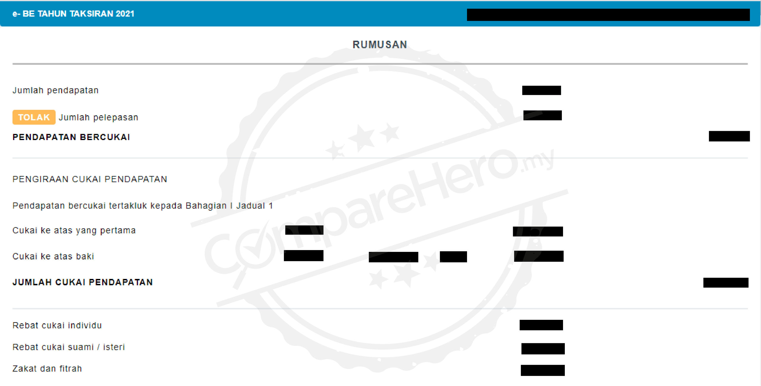 Panduan Memfailkan Cukai Pendapatan Individu (LHDN 2021)